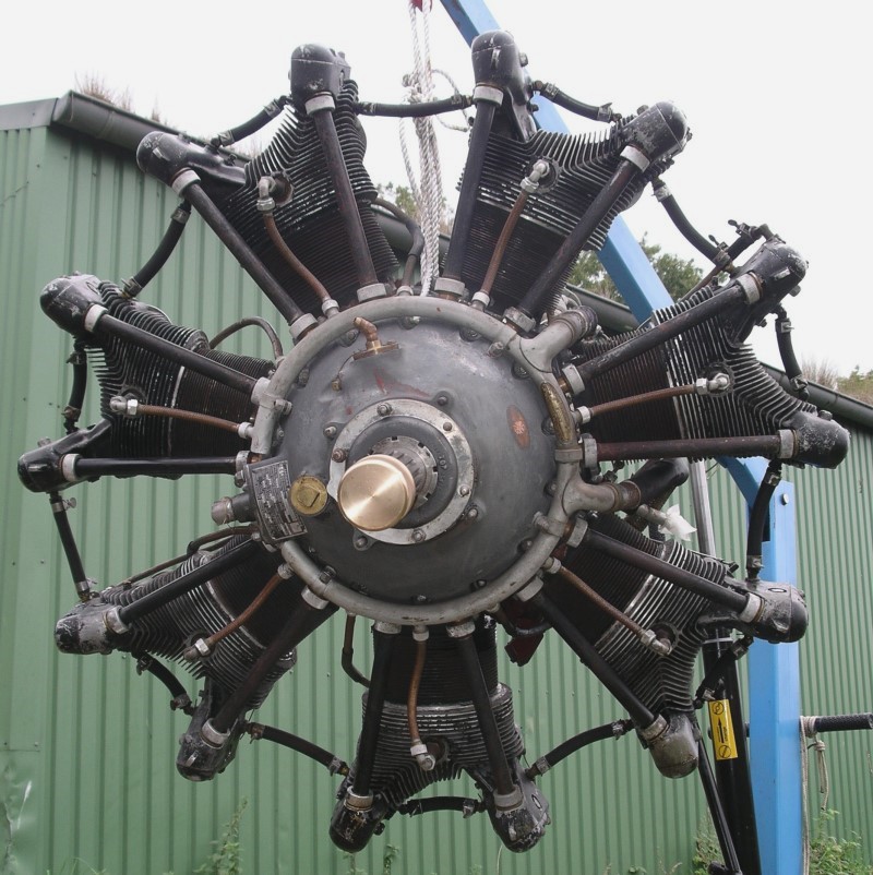 He-Artefakte, Bildergalerie Sternmotoren